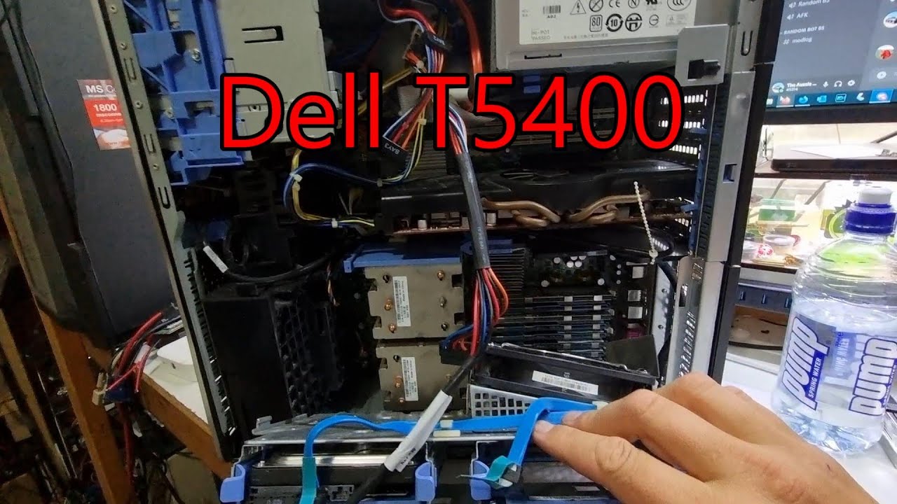 Dell T5400 SSD upgrade | Apprentice's gaming rig - YouTube
