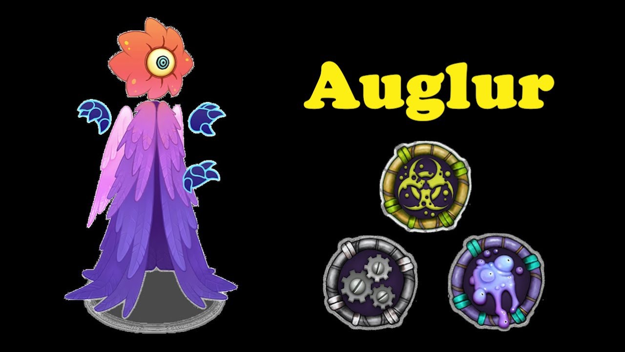 Auglur All Sounds And Animations My Singing Monsters Youtube