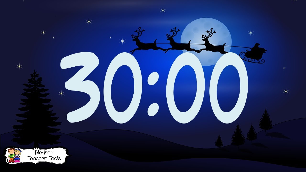 30 Minute Santa Timer - YouTube
