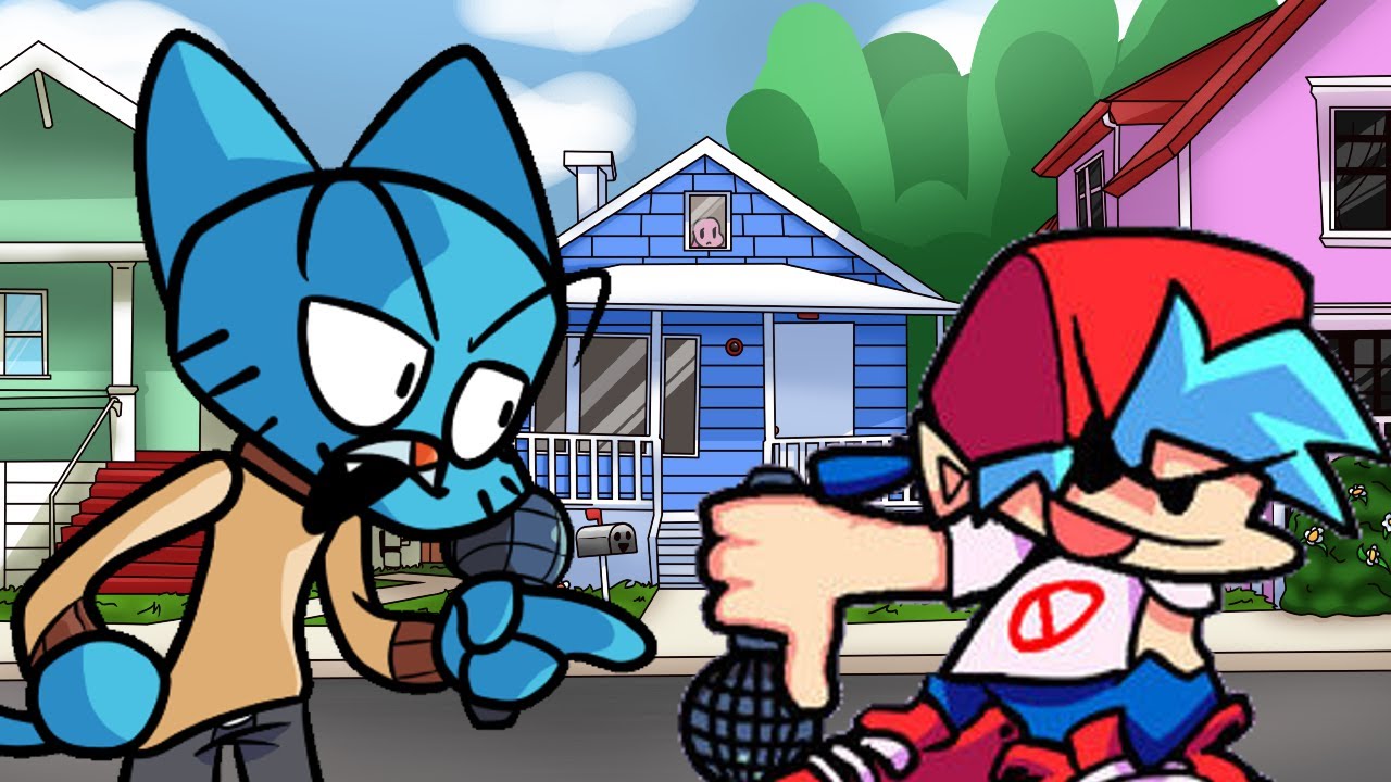 Friday Night Funkin' VS GUMBALL | The Funkin World of Gumball DEMO ...