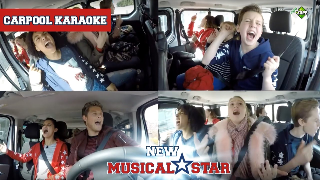 Carpool Karaoke | Aflevering 7 | New Musical Star - YouTube