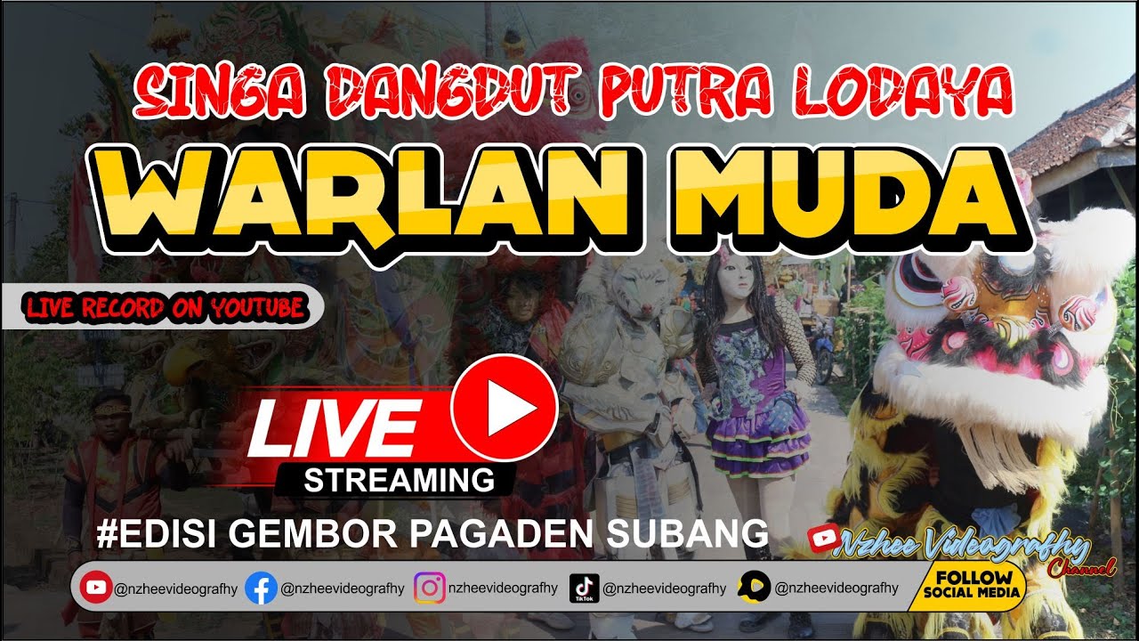 🔴LIVE RECORD SINGA DANGDUT PUTRA LODAYA WARLAN MUDA EDISI GEMBOR ...