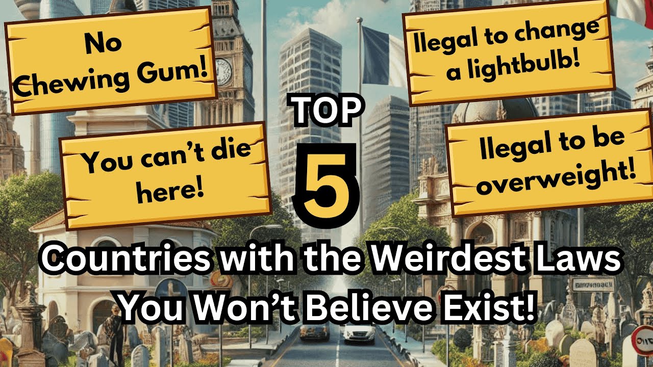 5 Weirdest Laws Around the World That Will Shock You! #mindmysteries360 ...