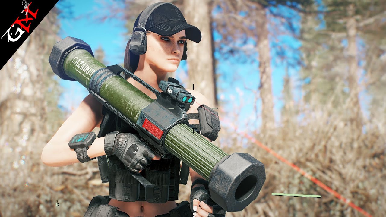 Cazador Missile Launcher | FALLOUT 4 MODS - YouTube