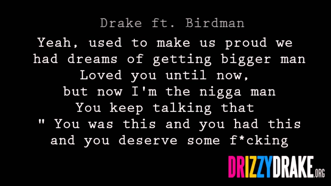 Drake ft. Birdman - We'll be fine Lyrics [VIDEO] - YouTube