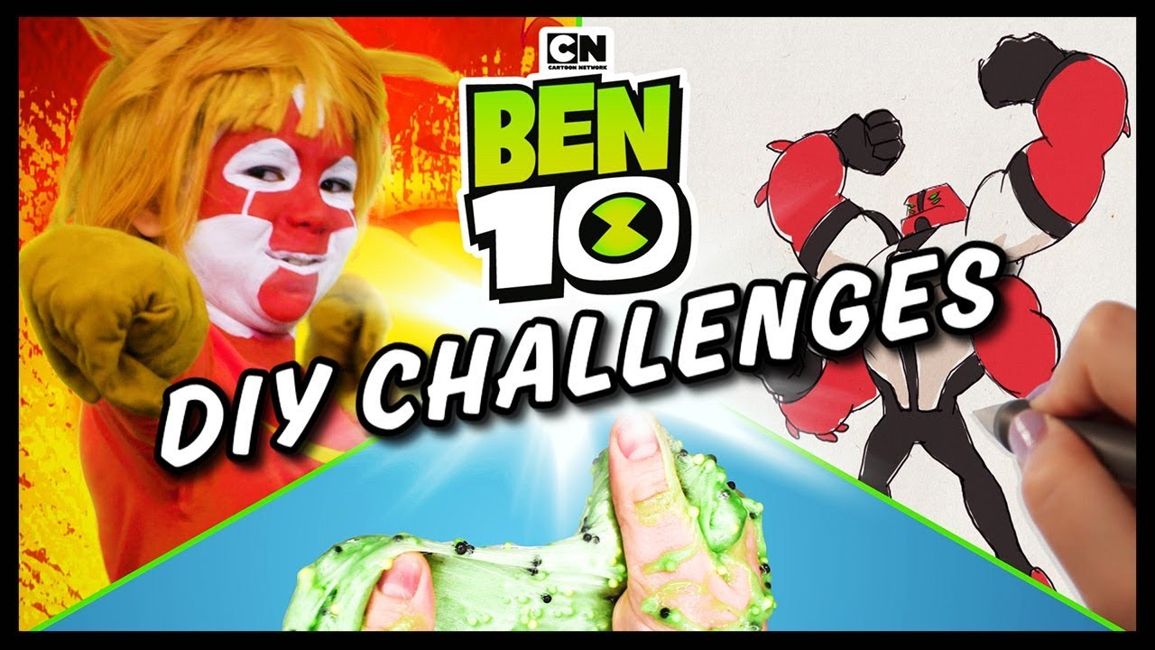 Cool Ben 10 DIY Challenges | Ben 10 | Cartoon Network - YouTube
