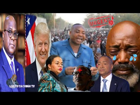 🚨KABILAET KATUMBI EN LARME D.TRUMP ET FATSHI SIGNENT L'ACCORD, VOICI LE ...