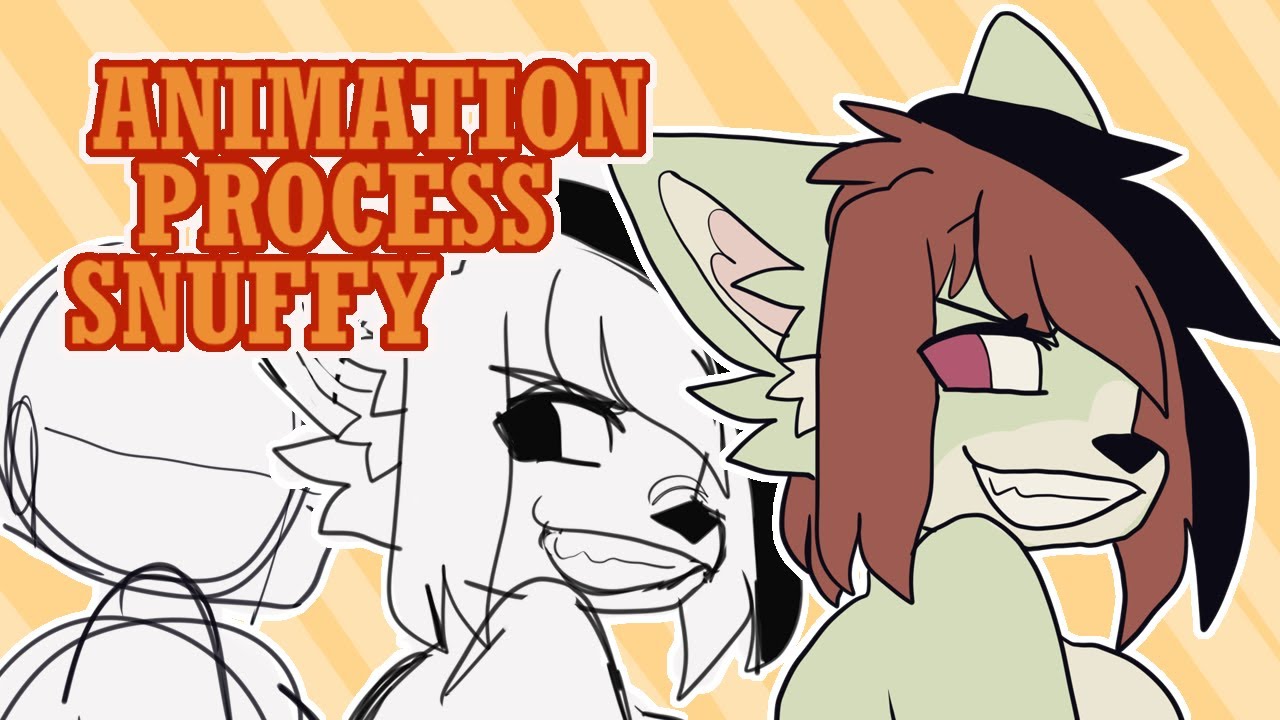 ANIMATION PROCESS \\ Snuffy animation meme - YouTube