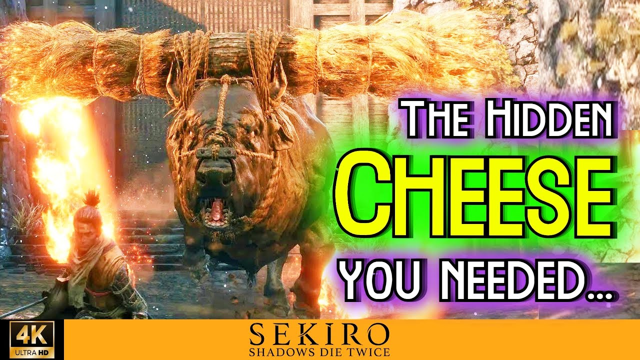 Blazing Bull CHEESE I Regret NOT KNOWING SOONER in Sekiro - YouTube