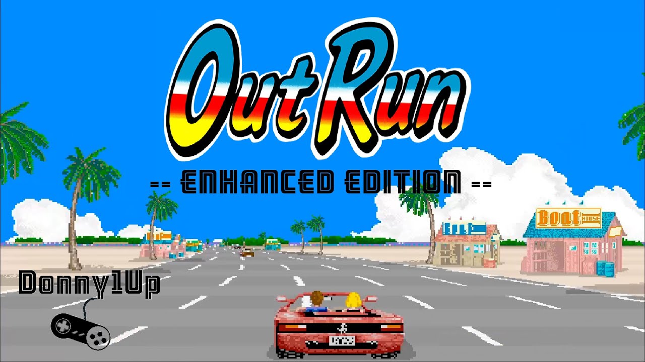 Out Run - Enhanced Edition - (Arcade) - Donny1Up - YouTube
