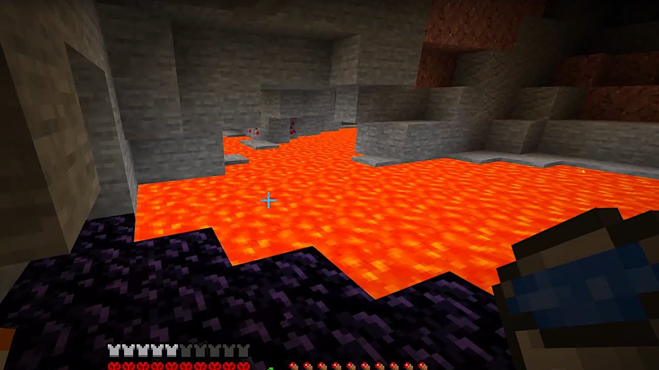 [Minecraft] Hardcode Survival 2 - Lava, Cave, and Treasures! but safety ...