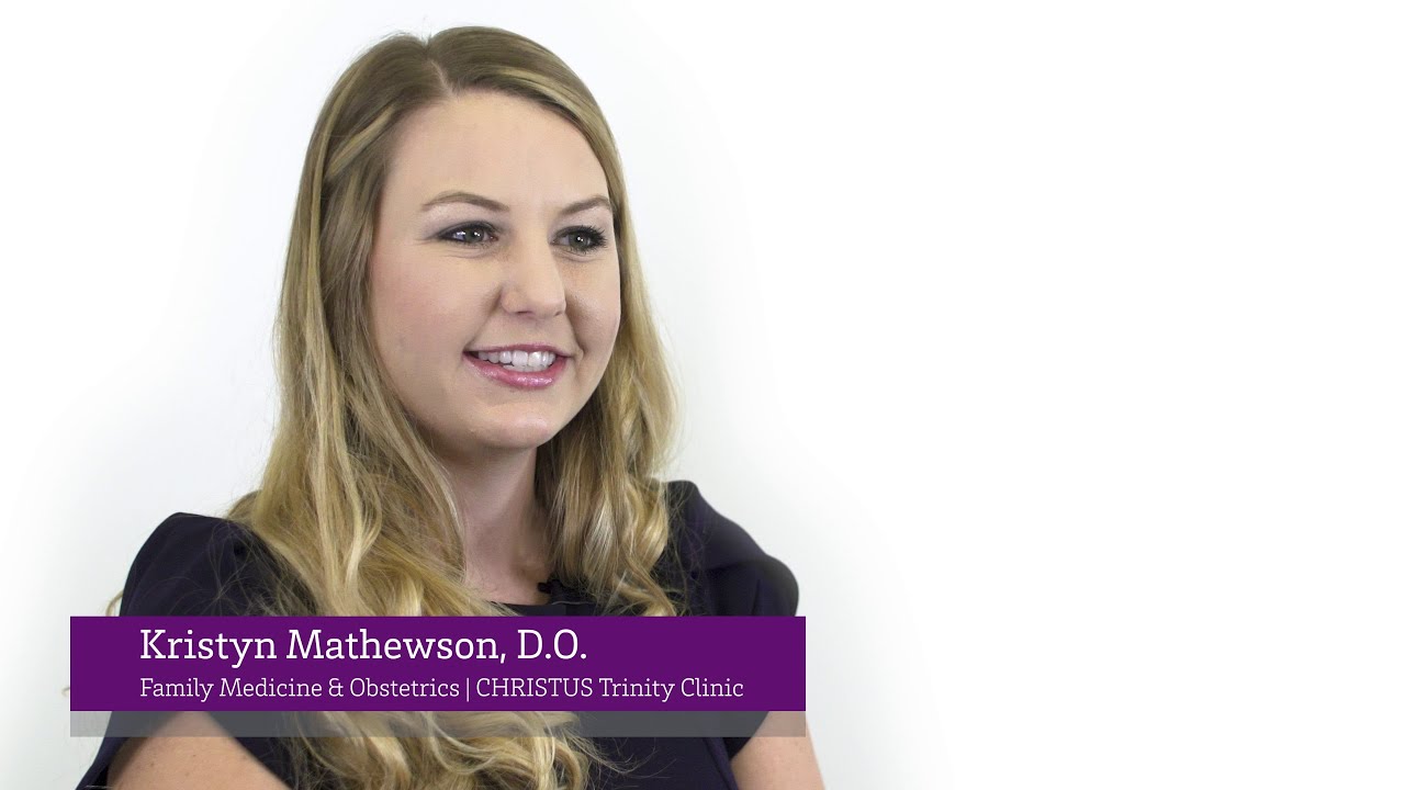 Clinician Profiles | Kristyn Mathewson, D.O. Bio - YouTube
