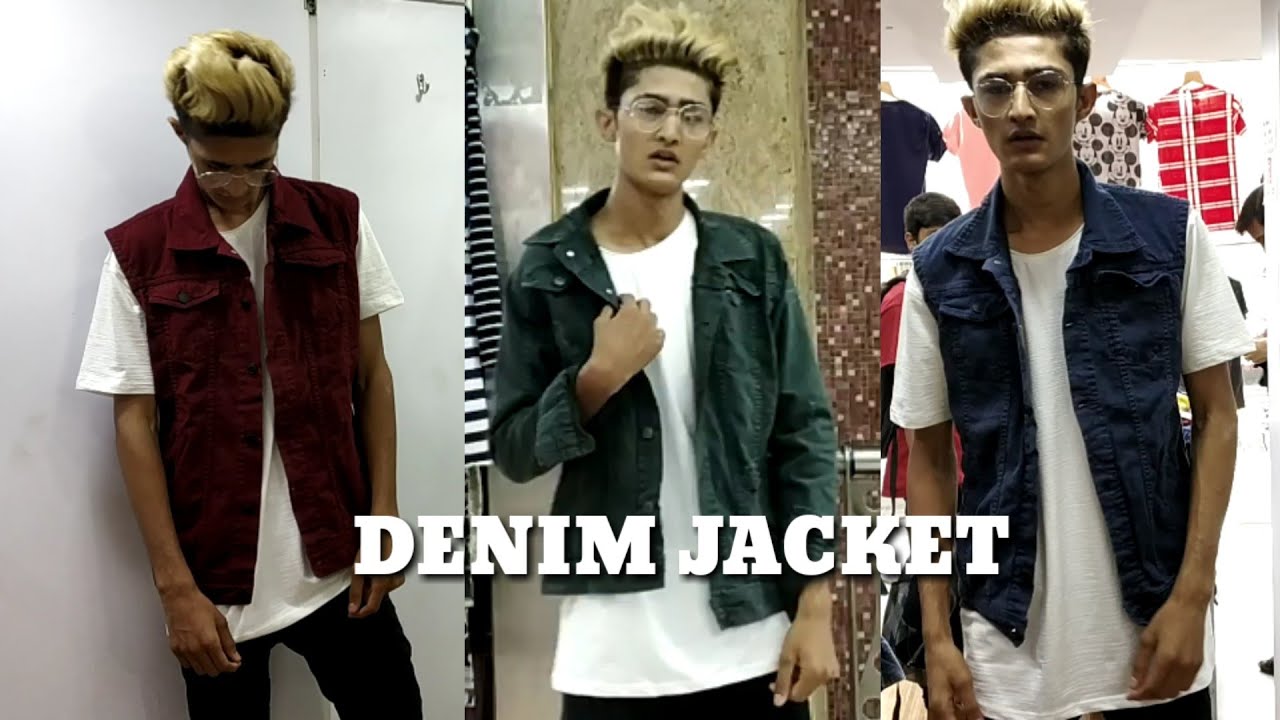 Denim Jacket For Men | Reasonable Price | Mustafa patel - YouTube