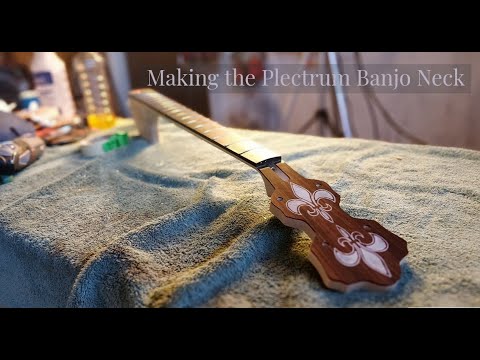 Making the Plectrum Banjo Neck - YouTube