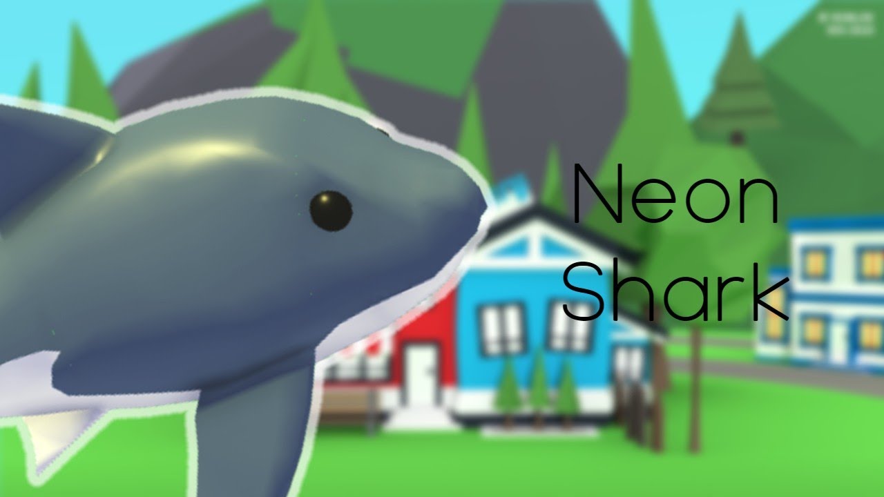 Roblox Adopt Me Neon Shark - YouTube