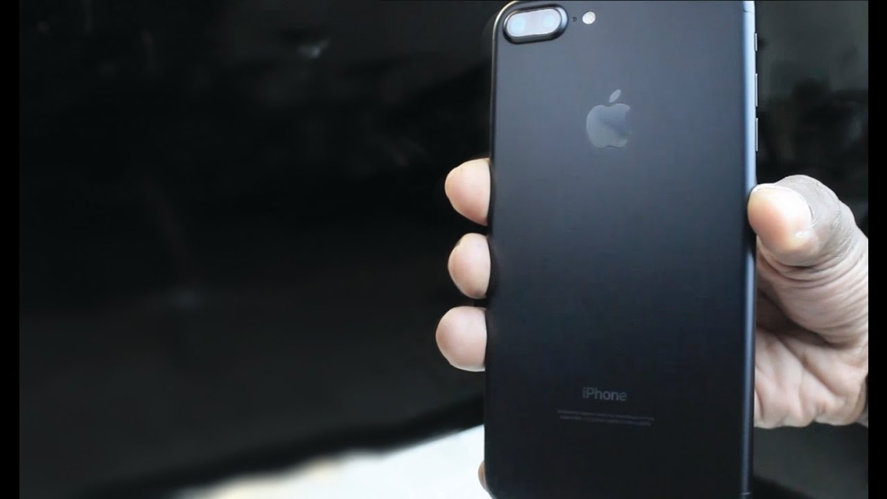iPhone 7 Plus Unboxing and First Impression (Matte Black) New!!! - YouTube