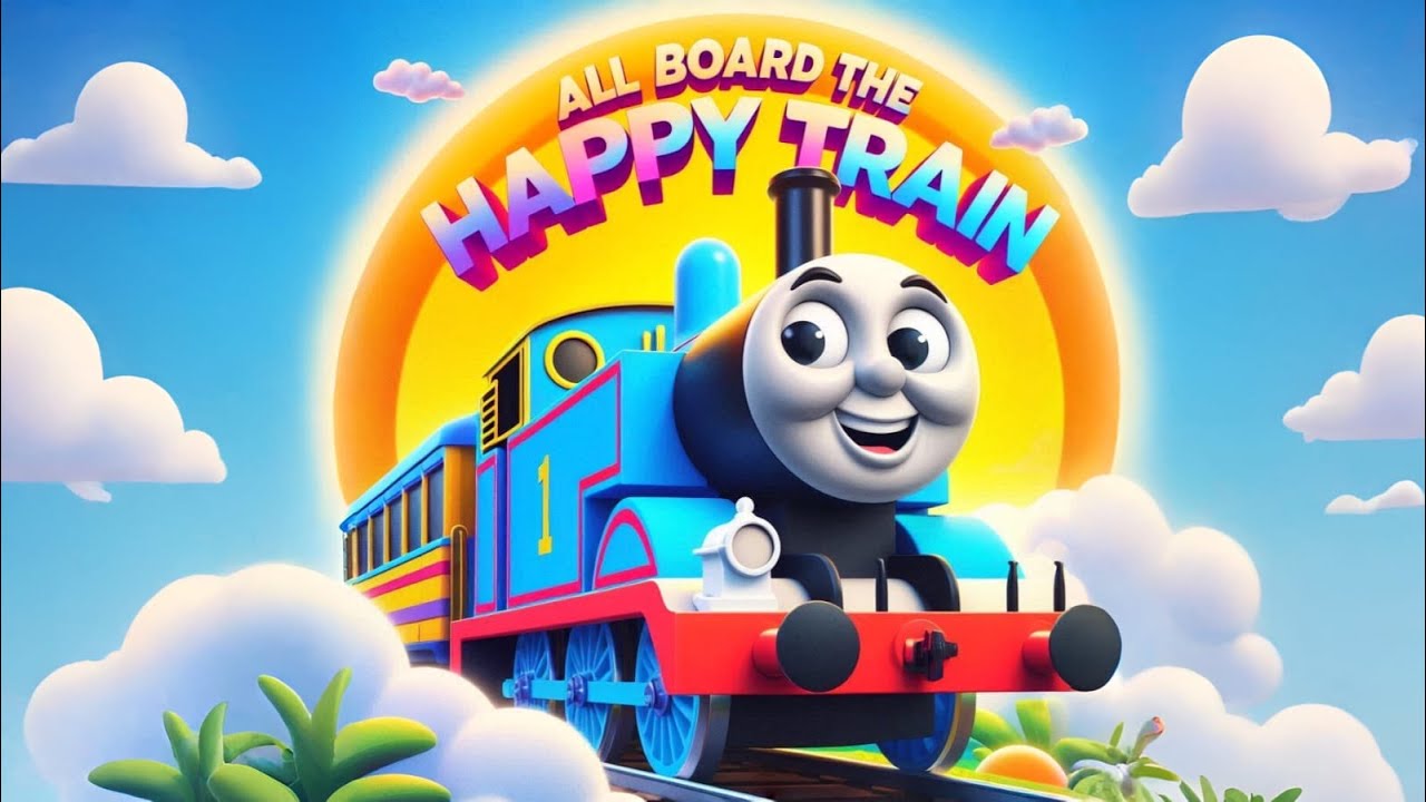 All Aboard The Happy Train #childrensmusic #songsforkids #kidssongs ...