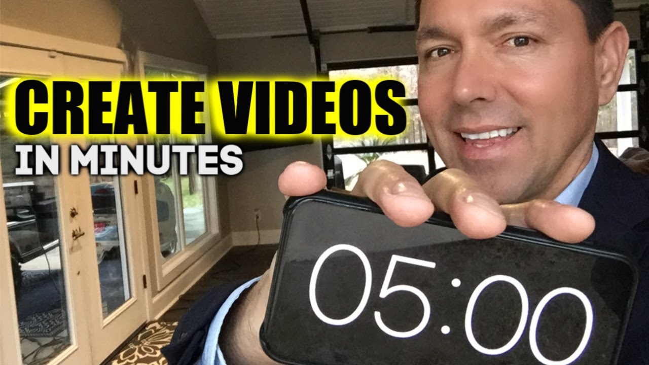 HOW TO CREATE VIDEOS FOR YOUTUBE IN MINUTES - YouTube