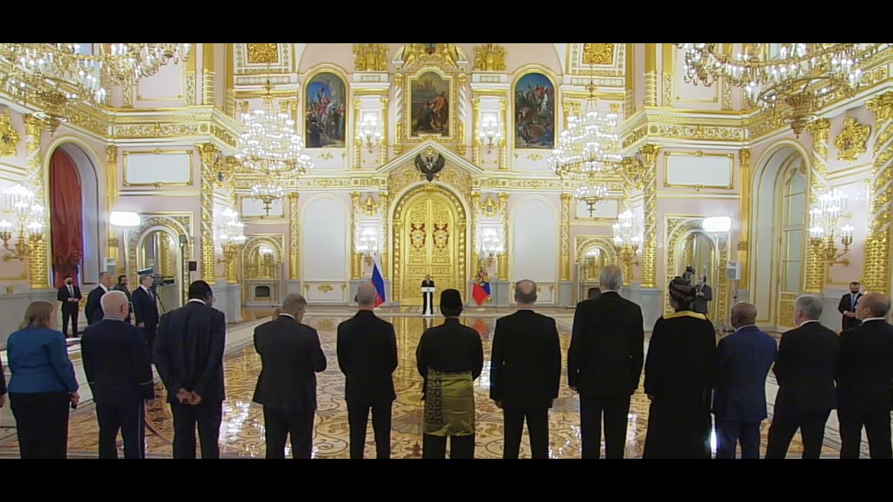 PUTIN'S ADDRESS TO AMBASSADORS - YouTube