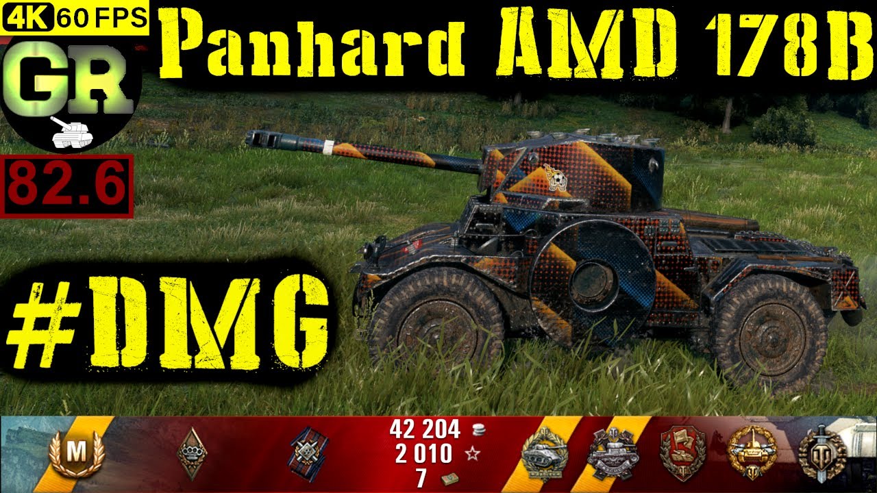 World of Tanks Panhard AMD 178B WoT Replay - 9 Kills 2.4K DMG(Patch 1.4 ...