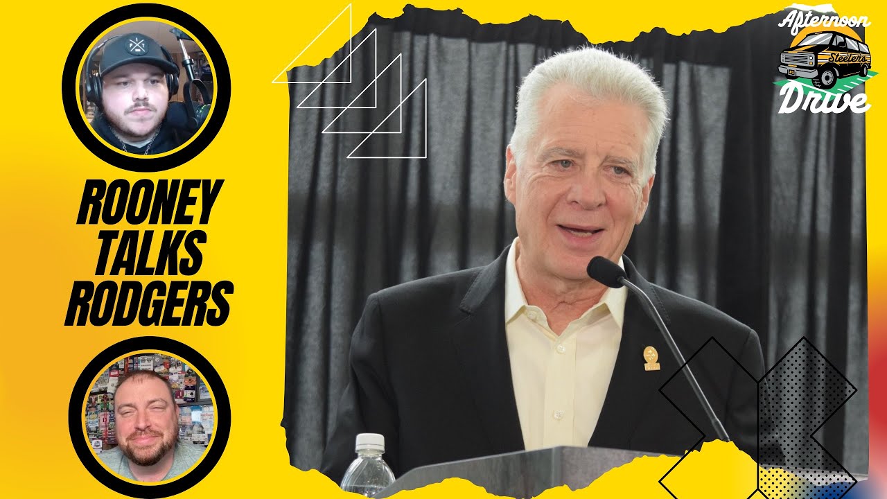 Rooney on Rodgers, Draft Trade Down Talk | Steelers Afternoon Drive ...