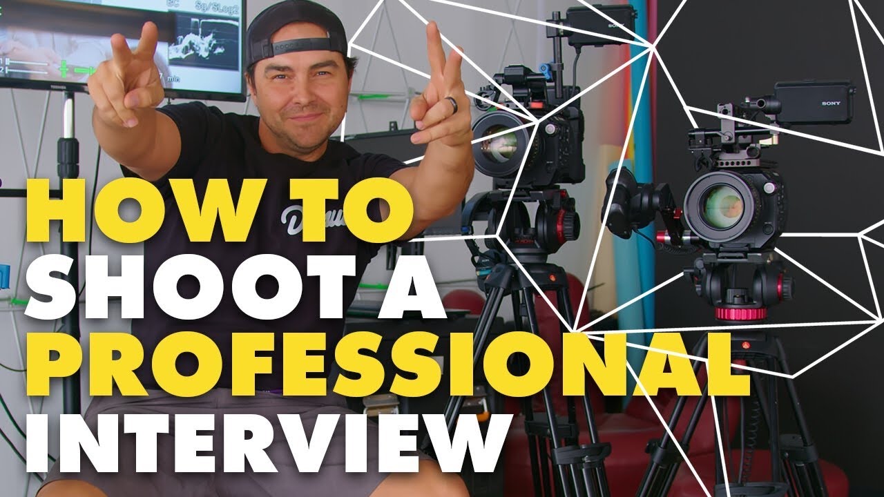 Shoot an Interview Like the Pros. Gear with Mike: vol 5 - YouTube