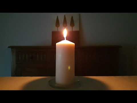 Holy Saturday. Lighting the Paschal Candle - YouTube