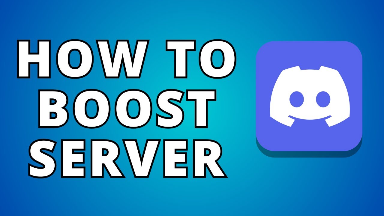 How To Boost A Discord Server (Best Method) - YouTube