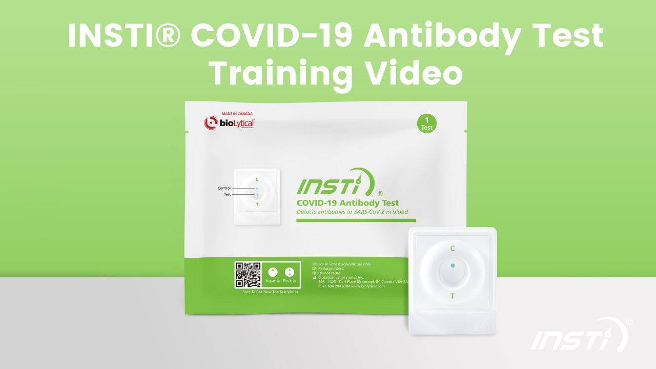 INSTI® COVID-19 Antibody Test - Training Video - YouTube