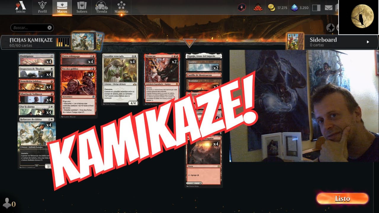 FICHAS KAMIKAZE / EXPLORER MTGA - YouTube