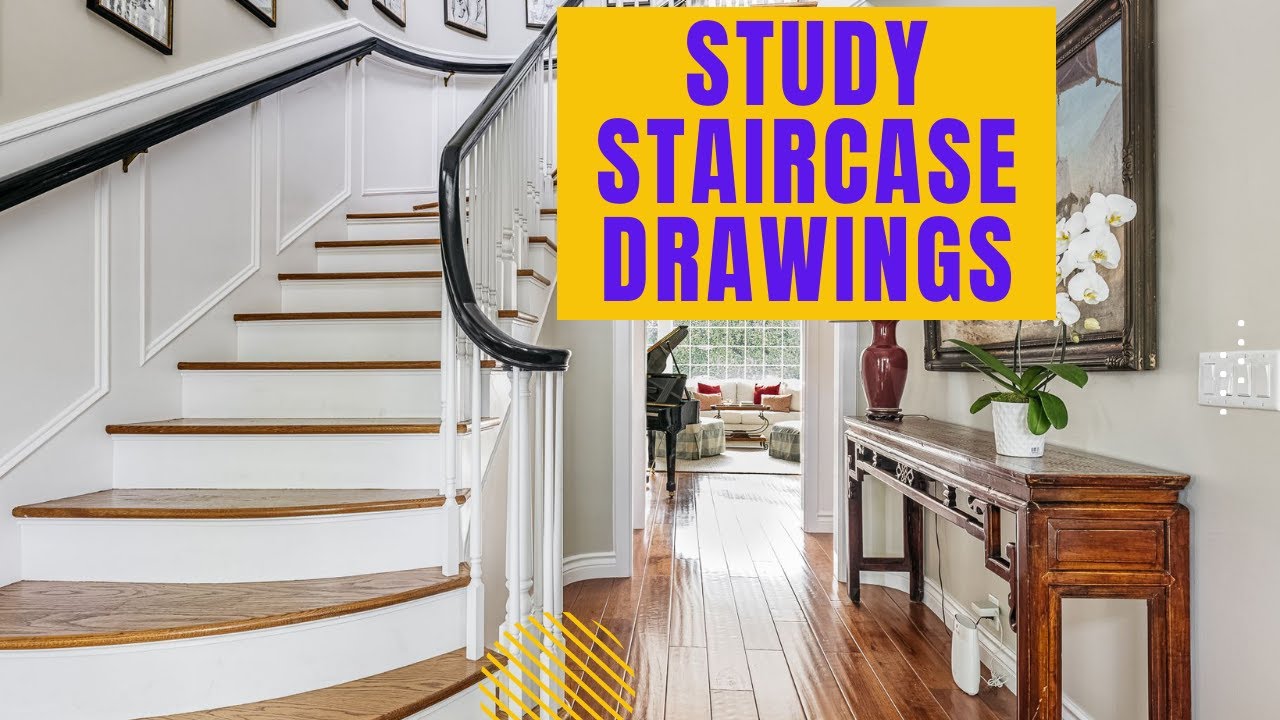 Reading Drawing for RCC Staircase |How to read Structural drawing for ...