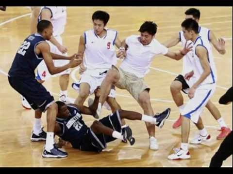 Chinese Kung fu basketball and Kung fu football