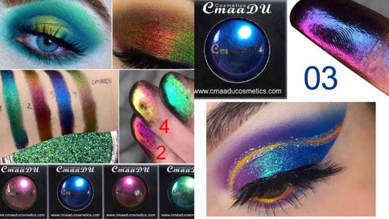 CmaaDU Cosmetics Optical Chameleon Eyeshadow | 03 - YouTube