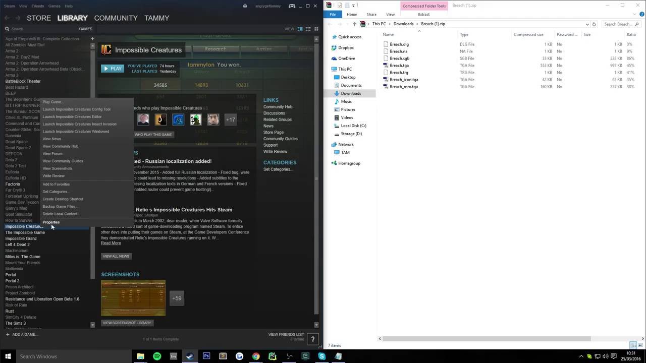 How to install an Impossible Creatures map - YouTube