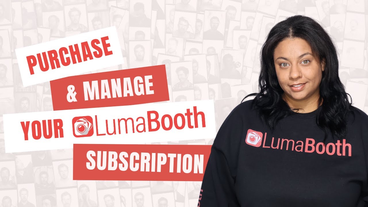 How to buy and manage your LumaBooth subscription - YouTube