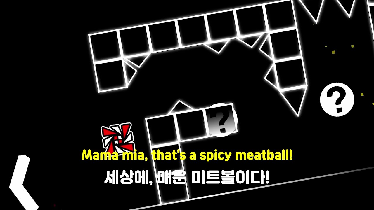 [Geometry Dash] Exasperation [가사/해석/번역/lyrics] [4K] - YouTube