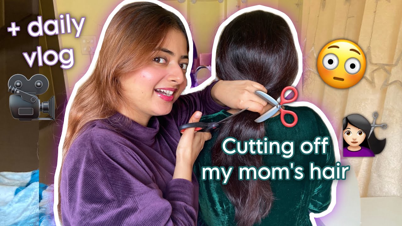 VLOG: Mom ke baal kat diye 😳 + Trying new coffee with marshmallow ☕️ {daily vlog diaries} - YouTube
