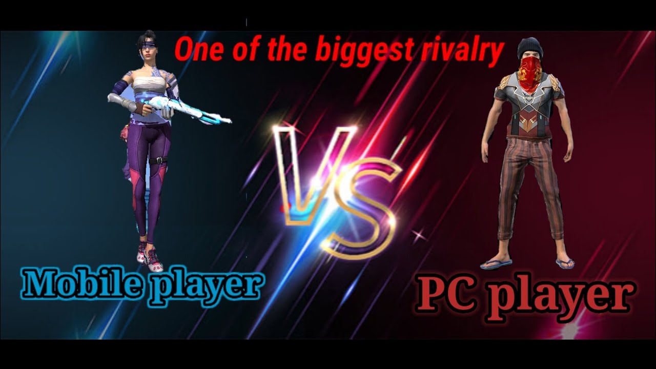 Mobile player vs pc player one of greatest rivalry in free fire 1vs1 # ...