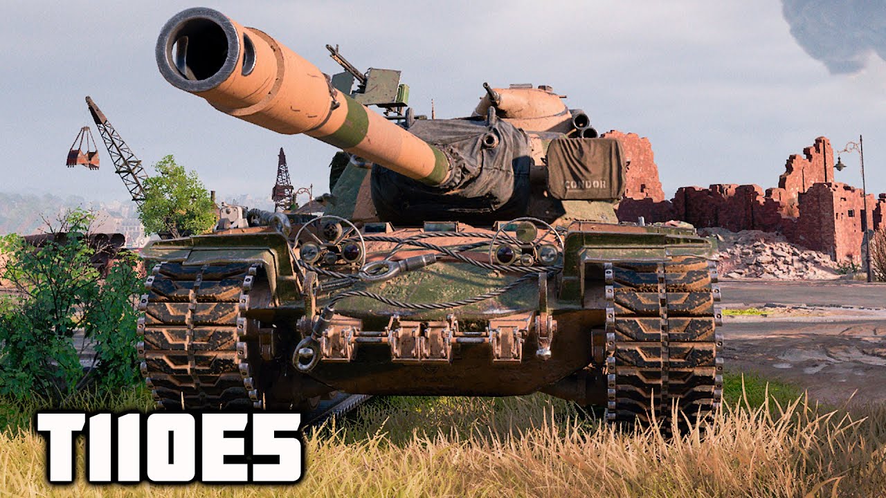 T110E5 WoT – 4 Kills, 10,1K Damage - YouTube