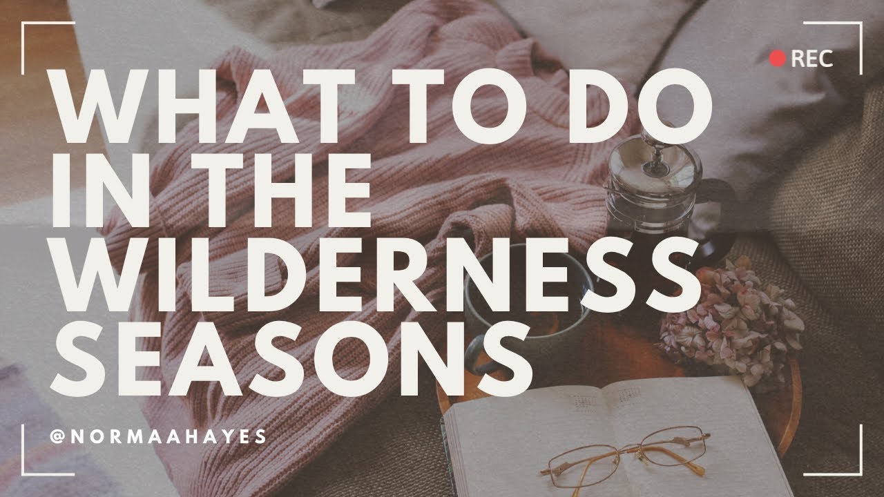 What to do when we’re in a wilderness season… | Norma Hayes - YouTube