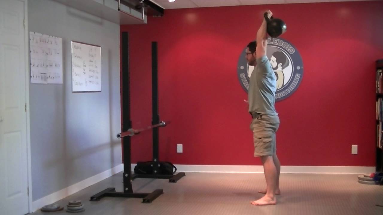Single Arm KB Snatch - YouTube