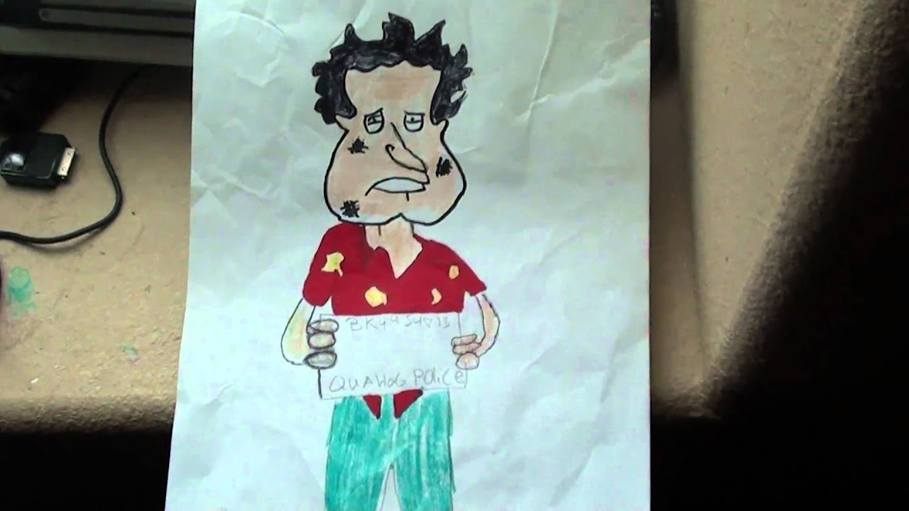Drawing # 11 Glen Quagmire - YouTube