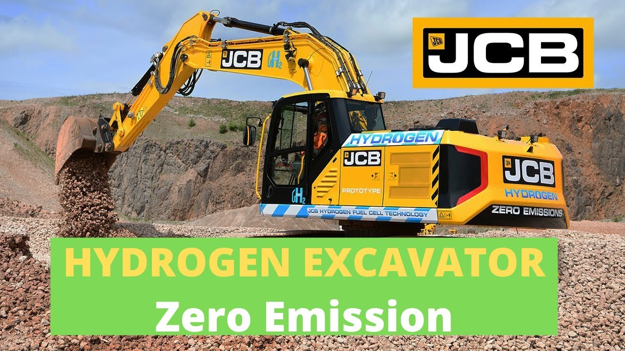 Zero Carbon Emission - JCB's Hydrogen Fuel Cell X Series Excavator ...