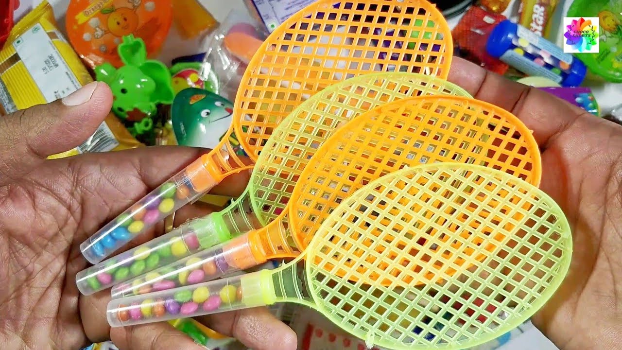 Cute and Yummy Tennis Bat Candies, Asmr - YouTube