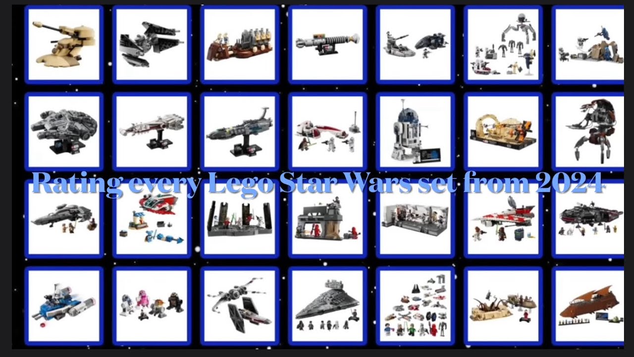 Rating EVERY Lego Star Wars set from 2024! (a full recap of the year ...