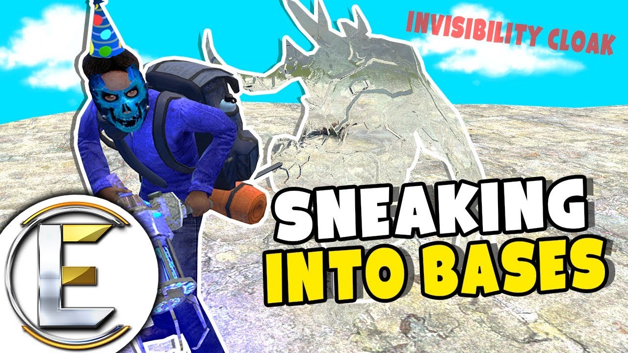 Sneaking Into Bases With An Invisibility Cloak - Gmod DarkRP Life (They ...