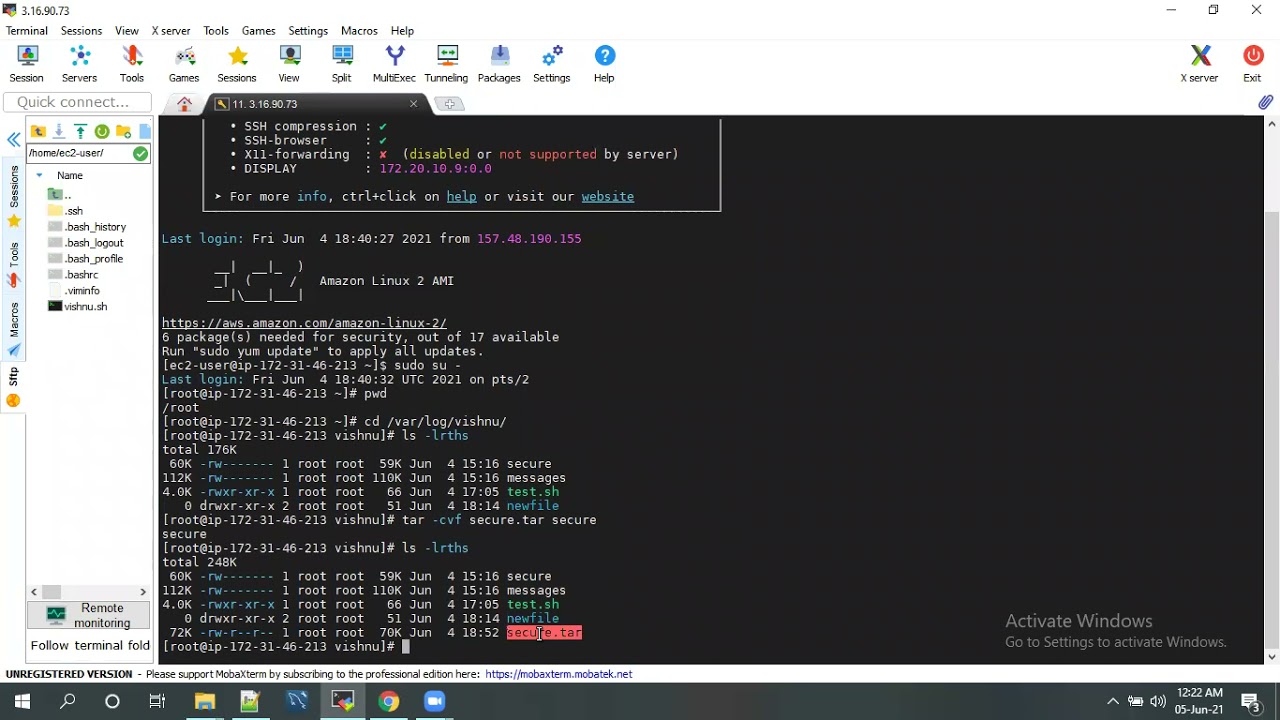 Tar And Untar In Linux YouTube Tar And Untar In Linux YouTube