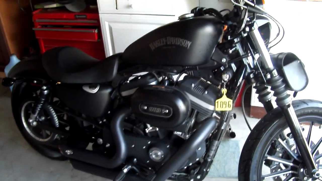 2012 Harley Davidson Iron 883 - YouTube