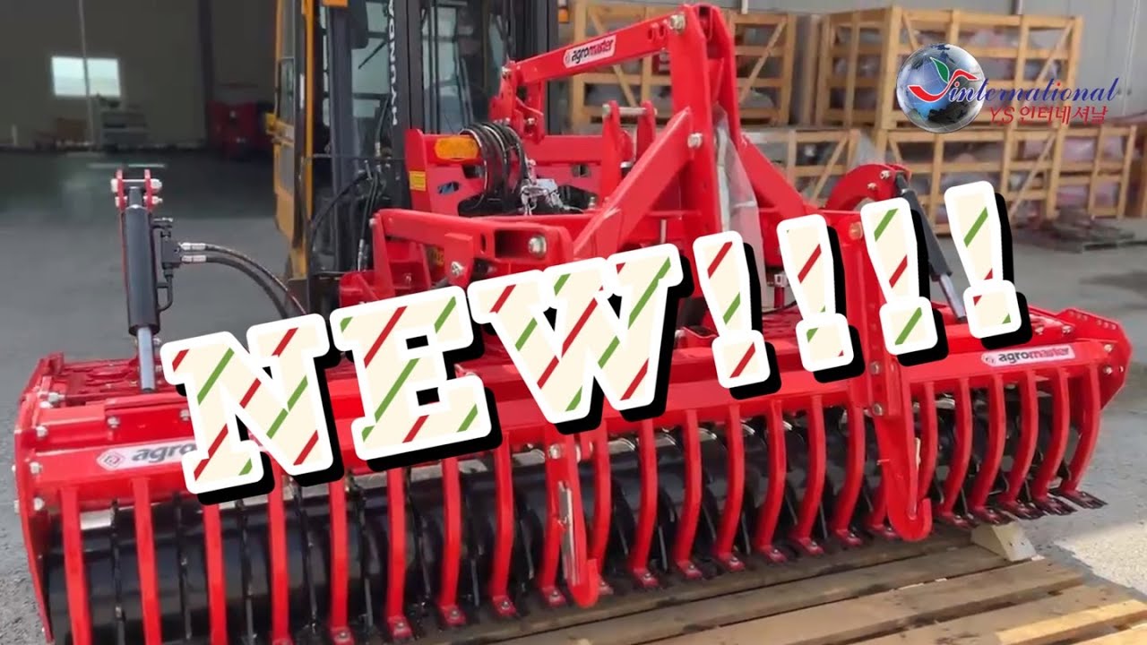 Agromaster 수직 로터베이터 Panter 250/300 - YouTube