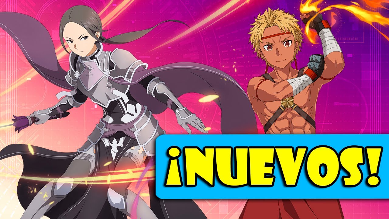 **NUEVOS PERSONAJES** SCHETA & ISKAHN - SCOUT | REVIEW | SAO ...